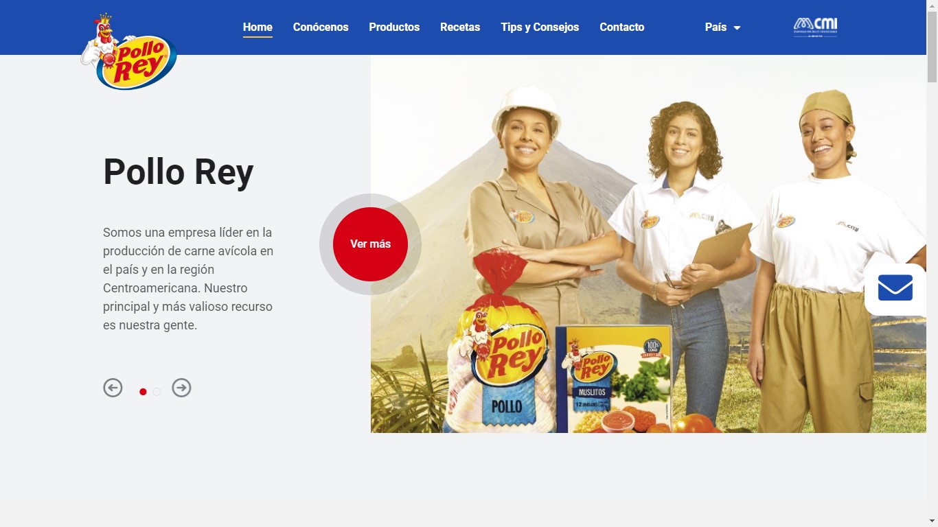 Pollo Rey | Website - EpicaWeb